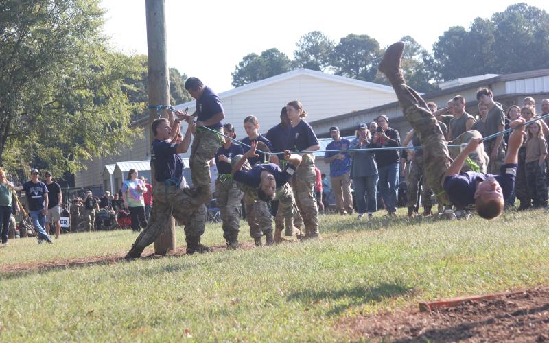 Elbert JROTC Raiders finish first in nation in rope bridge | The ...
